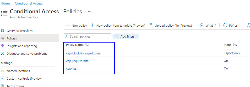 MS Graph Endpoint /v1.0/identity/conditionalAccess/policies not listing all policies - Microsoft Q&A