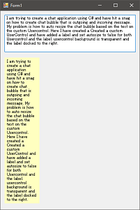Custom User Control Does not Auto Size - Microsoft Q&A