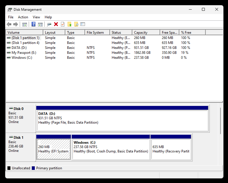 Windows is telling me that I've run out of storage but I don't have ...