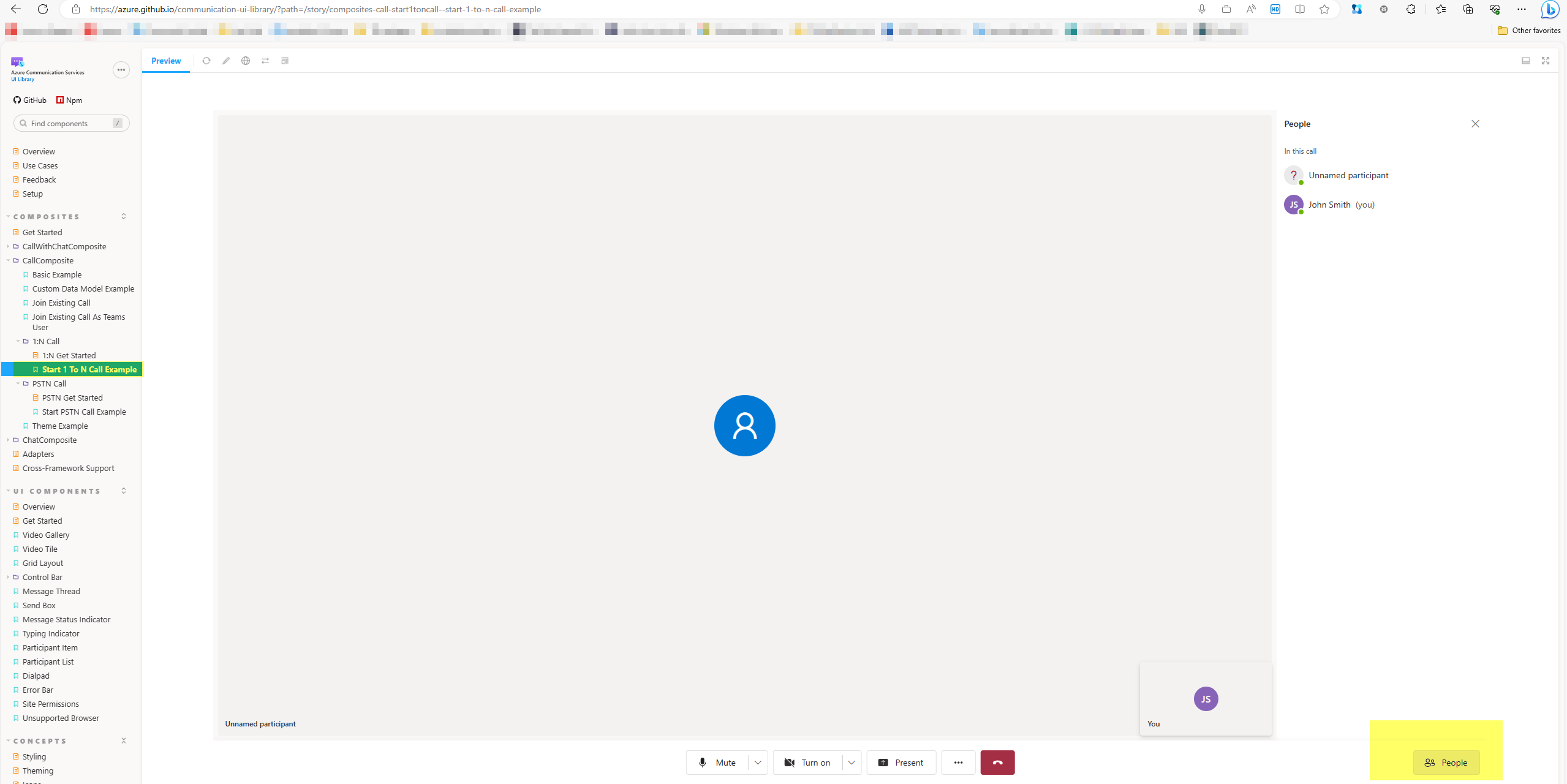 How can I invite Azure Communication Identities from the start with ...