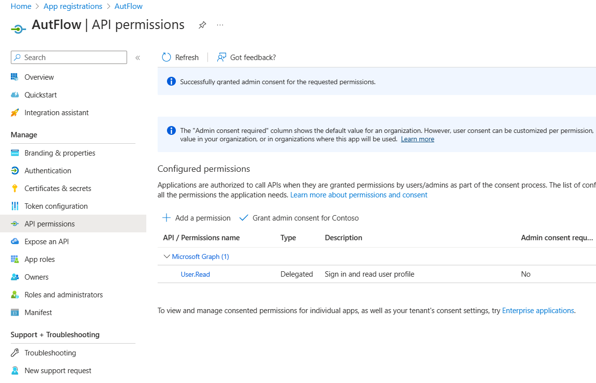 [OIDC] Configure App registration to return non opaque access token ...