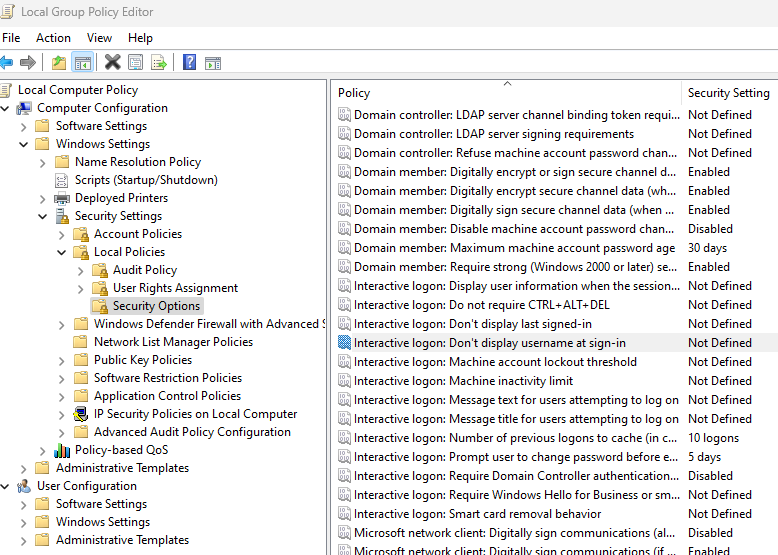 Logging into a workstation without disrupting Default user - Microsoft Q&A