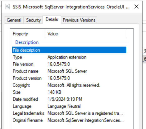 MSFT Oracle Connector (SSIS) fails to install - Microsoft Q&A