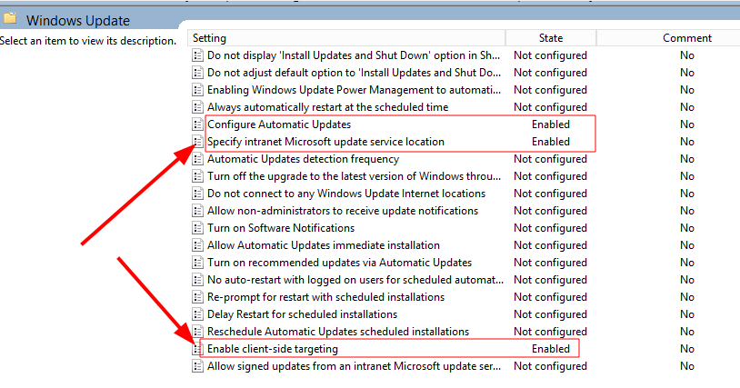 Update Windows Client In The Company Using Wsus Microsoft Qanda
