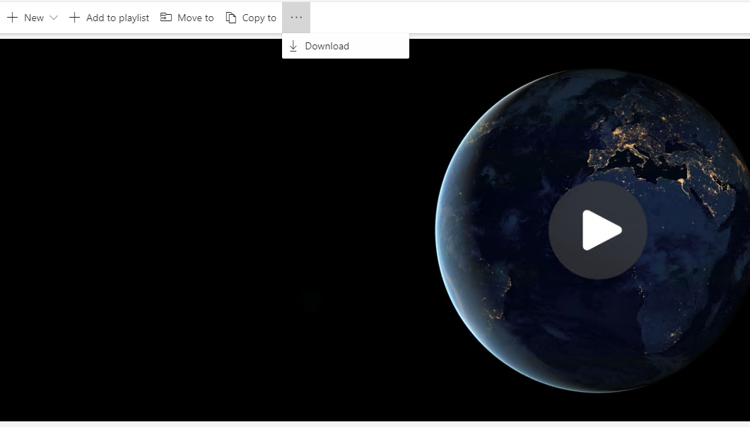 Sharelink from Sharepoint - No Download option - actions ribbon not ...