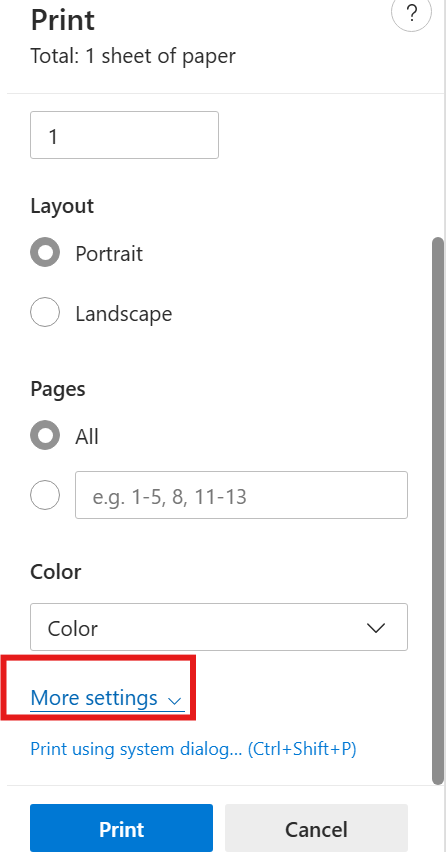 print to pdf web app ms planner premium and/or ms project - Microsoft Q&A