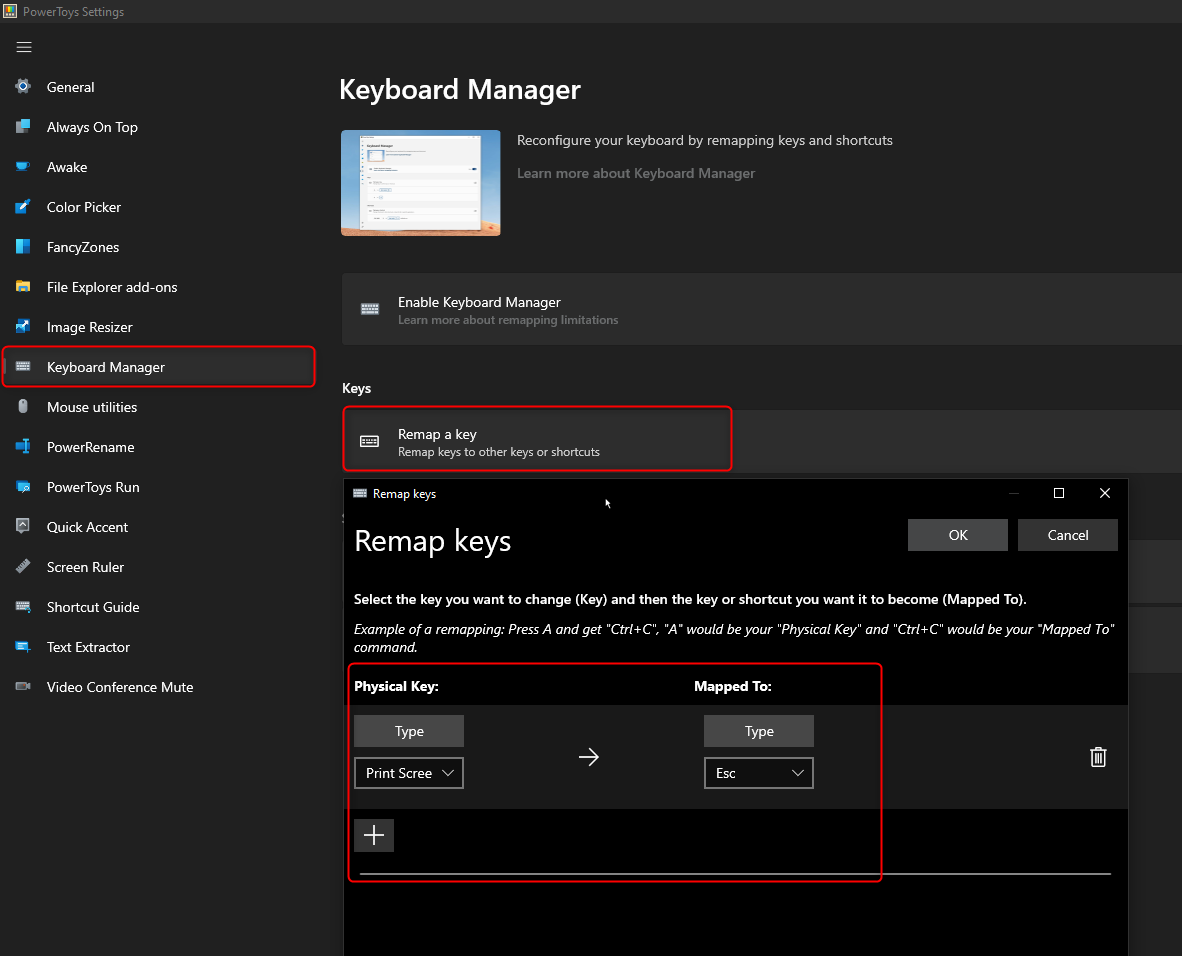 remap windows 10 keyboard imp pnt in regedit - Microsoft Q&A