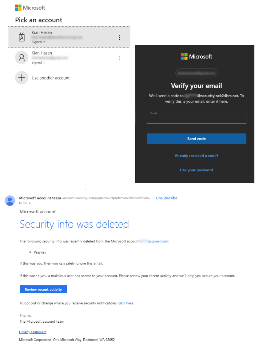 my main account got hacked, ******@gmail.com - Microsoft Q&A