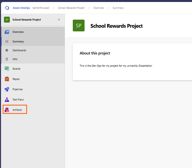 Cannot create Azure Devops artifact feed - Microsoft Q&A
