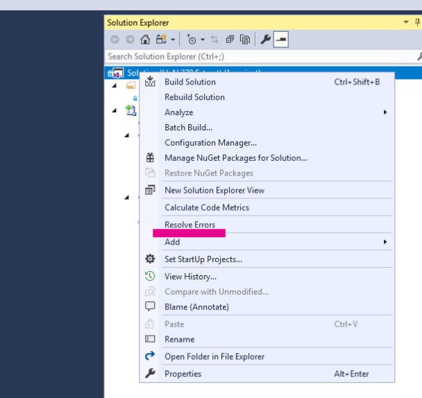Fix INVALID PROJECT Error in SSIS - Microsoft Q&A