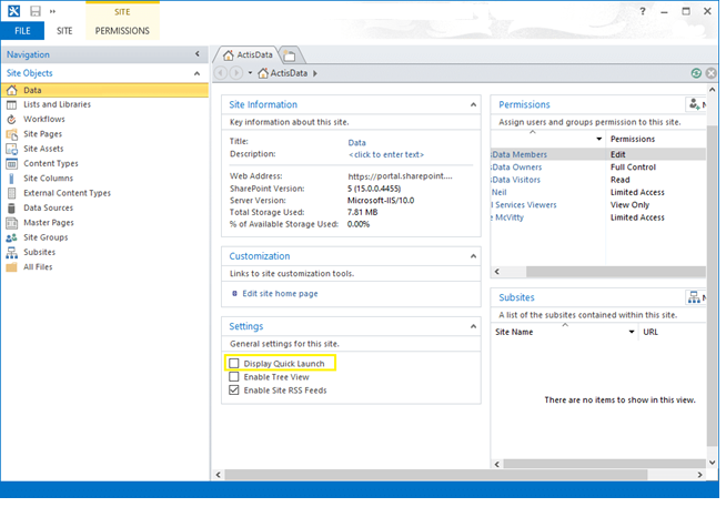 How to hide the SharePoint homepage left navigation pane? - Microsoft Q&A