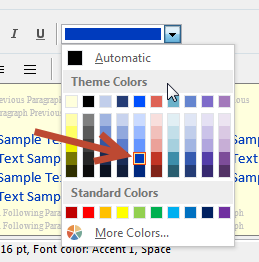 Changing downloadable template colors - Microsoft Q&A