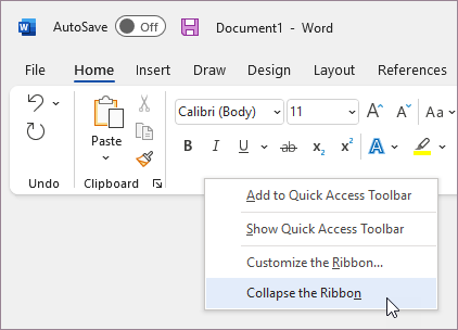 [Article] Minimizing Ribbon / AutoHiding Ribbon / Toggling Toolbars ...