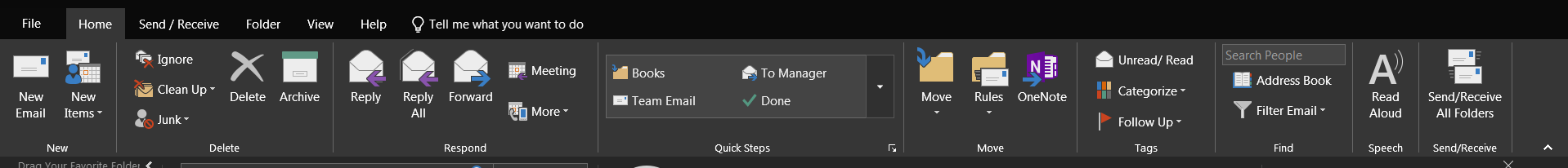 Outlook 2016 - Office 365 - Icons Changed - Microsoft Q&A