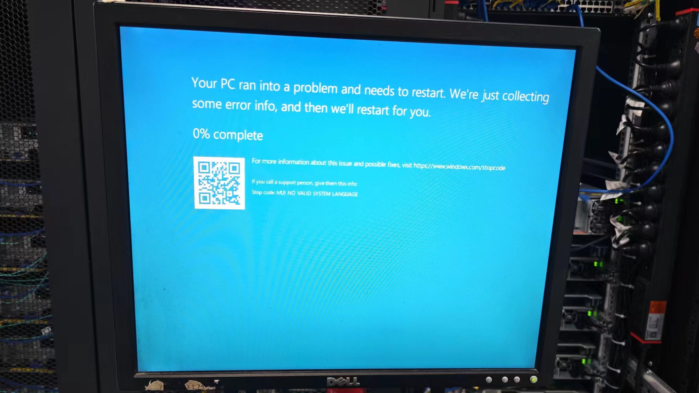 windows server 2019 recycle restart in blue screen while collecting ...