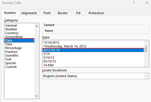 How can I tell SharePoint "Export to Excel" to store a folder name as text rather than translate ...