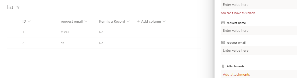 SR ID in SharePoint List - Microsoft Q&A
