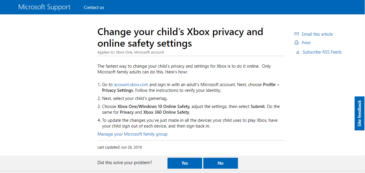 Can't change my own Xbox Live account's privacy settings - Microsoft Q&A