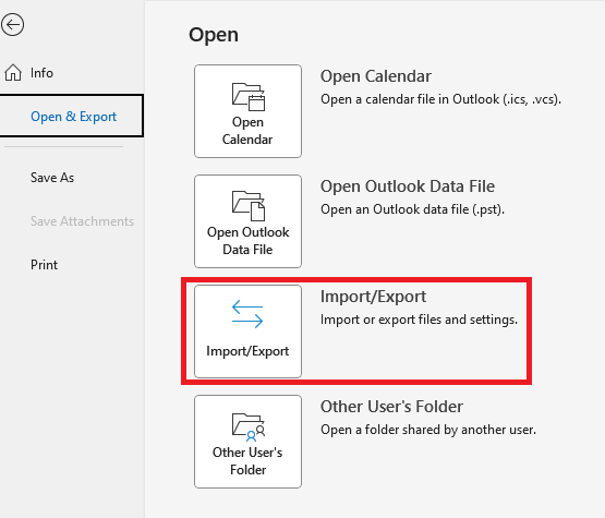 How to transfer emails from ali mailbox to outlook enterprise mailbox ...