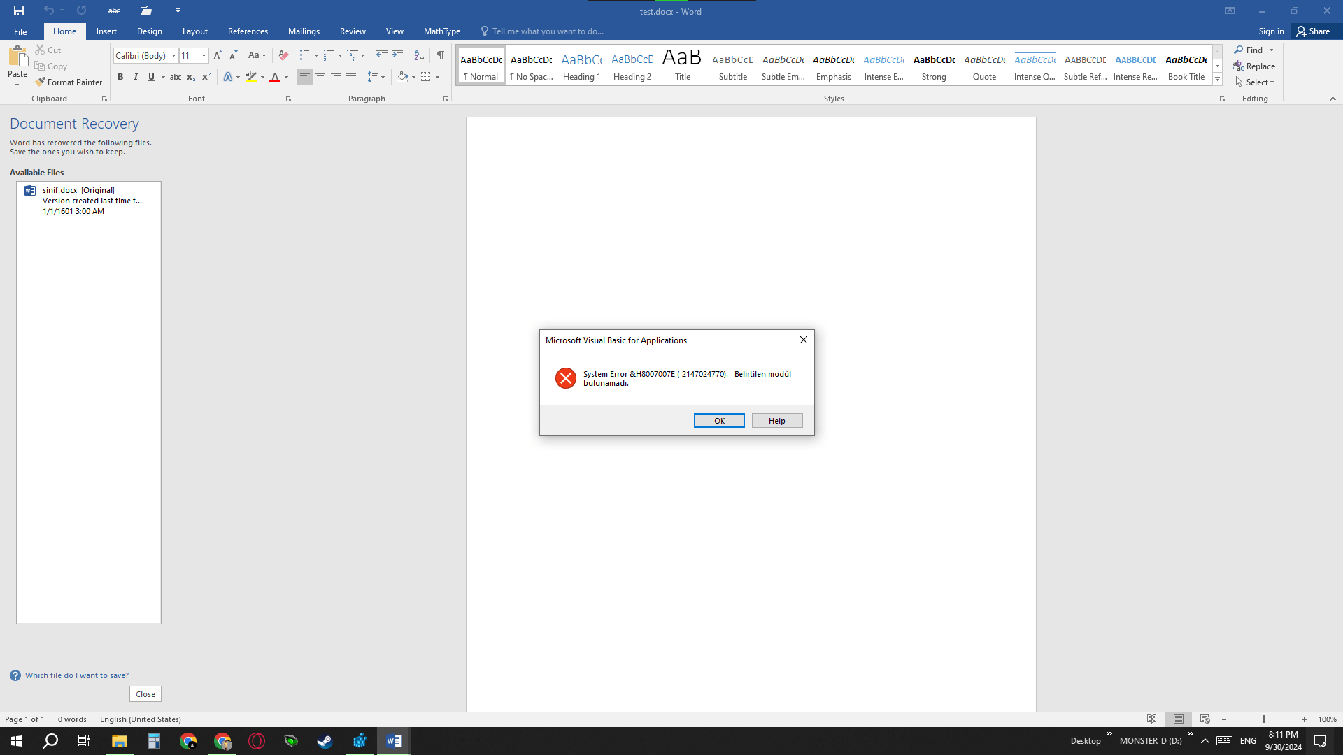 Problem on Microsoft Word and Powerpoint - Microsoft Q&A