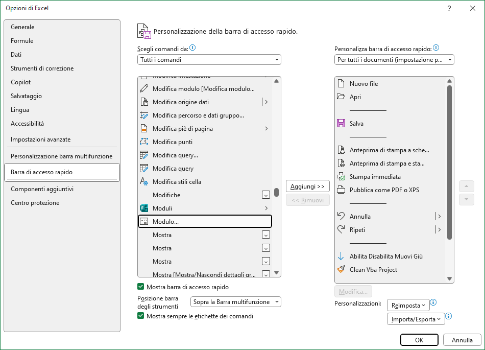 interfaccia data entry su file excel - Microsoft Q&A