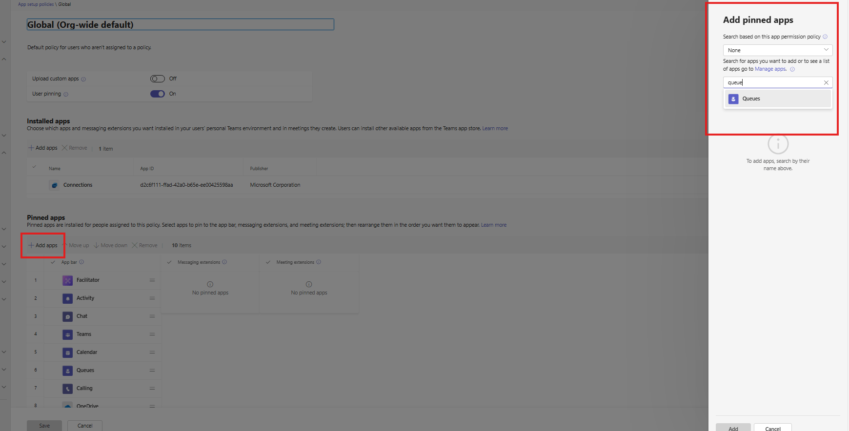 Teams Premium Queues App | Not appearing in the Teams client over 48 ...