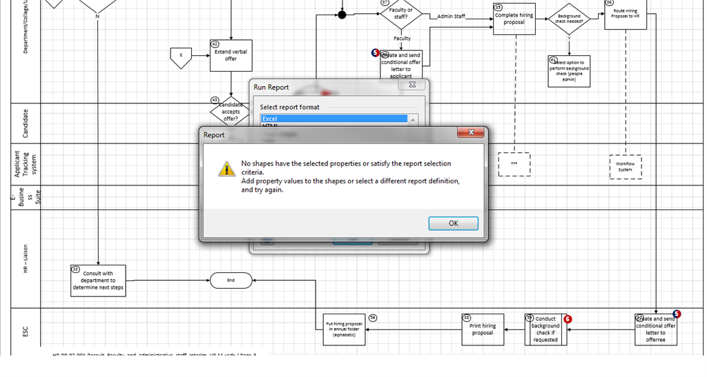 VISIO 2013 Shape Report Not Recognizing Shapes - Microsoft Q&A