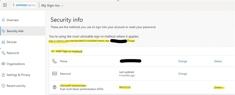 MFA authenticate device change or add aother - Microsoft Q&A