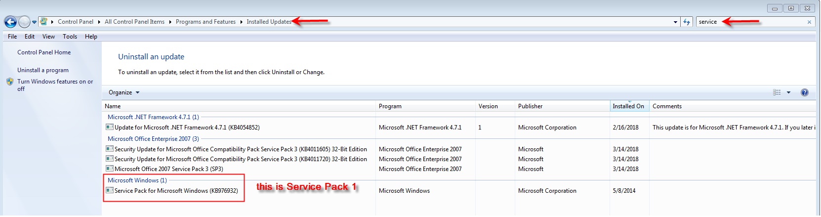 Windows 7 SP3 Installation - Microsoft Q&A