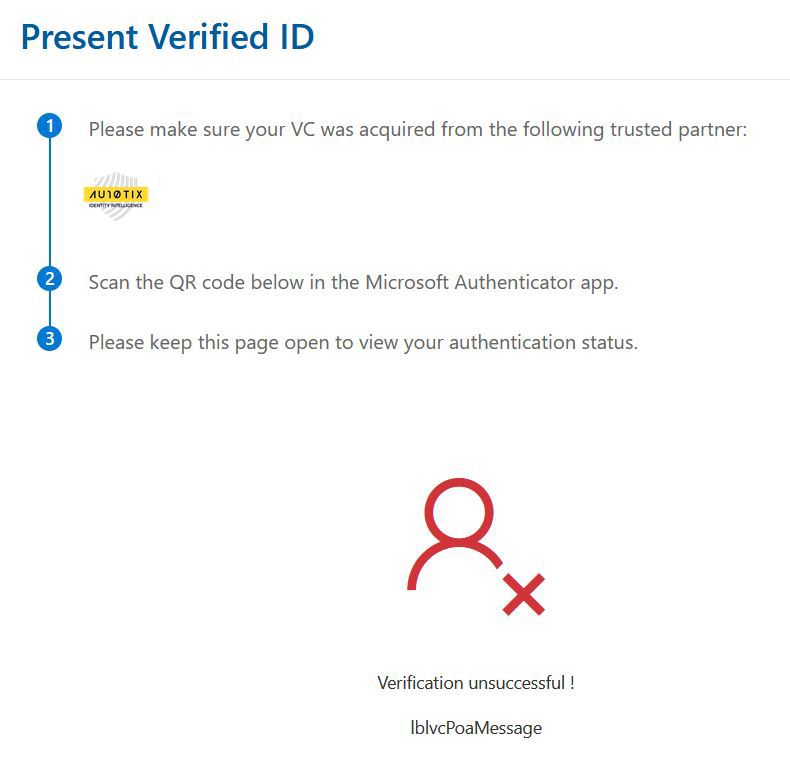 Trusted Signing identity validation failed - Microsoft Q&A