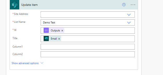 When form is submitted - update existing list item - Microsoft Q&A