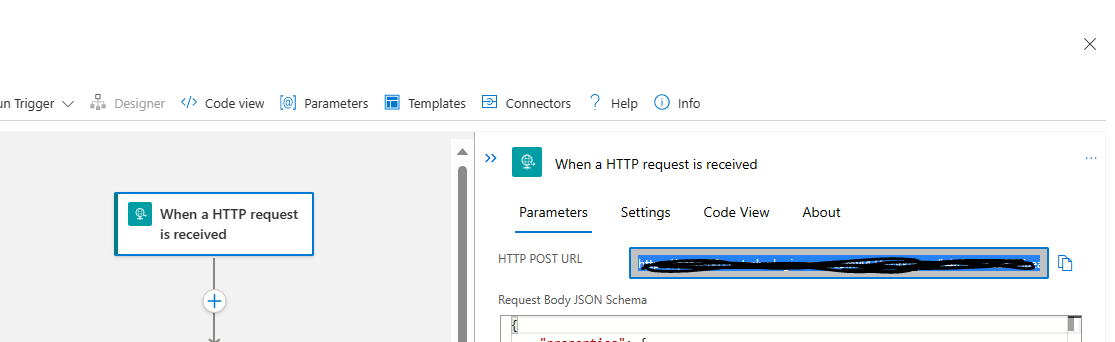 How to pass the new Http POST url has parameter in Data factory through Azure Devops - Microsoft Q&A