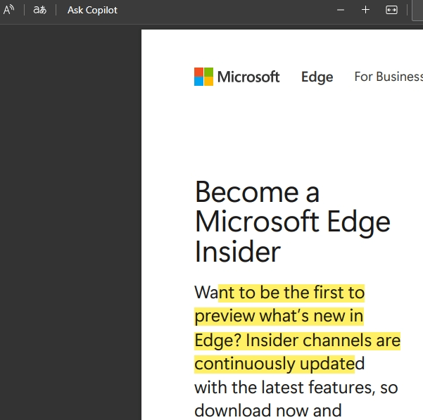 Translator in Edge PDF Viewer. - Microsoft Q&A