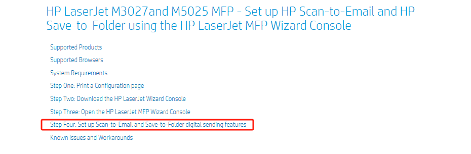 scan to email from HP printer settings - Microsoft Q&A
