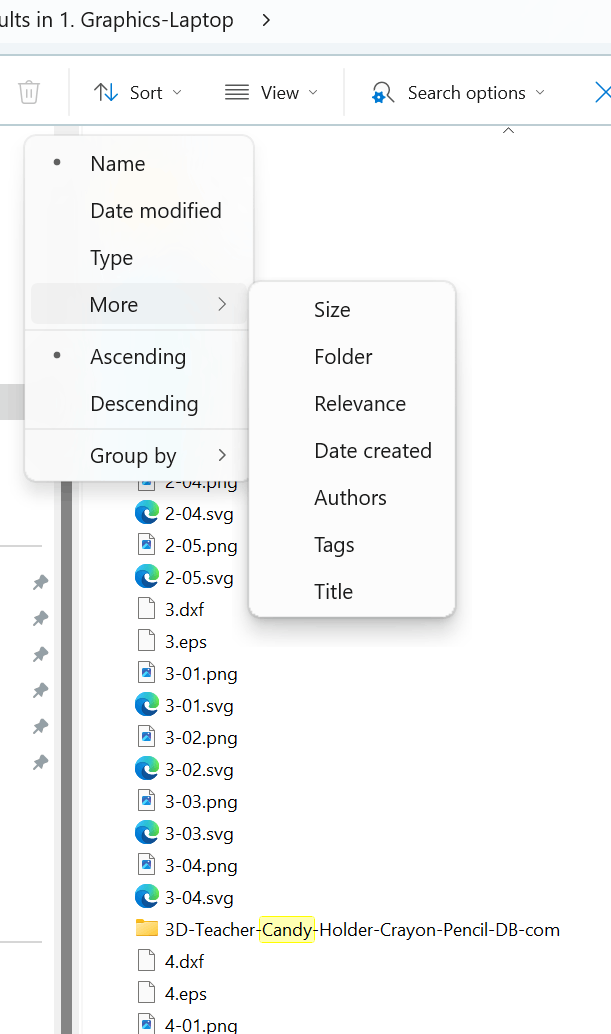UPDATED: How can I get File Explorer (Windows 11) to sort the ...