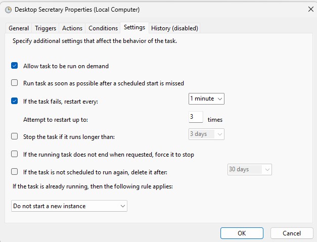 How To get Desktop Secretary To launch Automatically At Start Up and ...