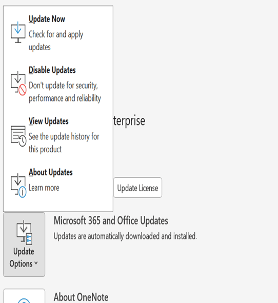 OneNote "Search Notebooks" field covers the title and won't move ...