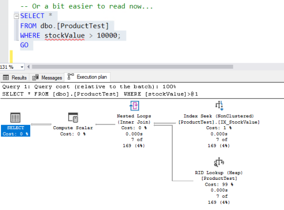 Query estimated row on the execution plan - Microsoft Q&A