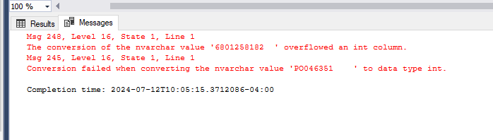 SQL with bunch of or clauses - Microsoft Q&A