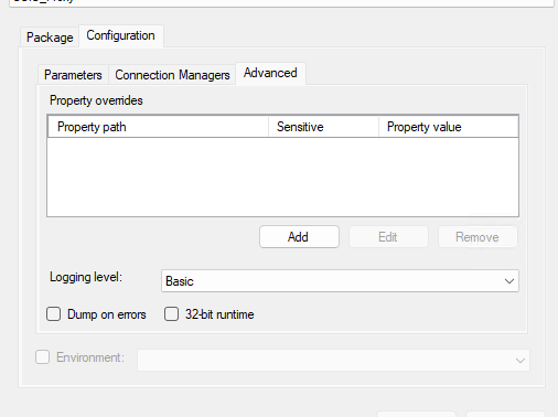 SSIS Package Execution Error - The requested OLE DB provider Microsoft ...