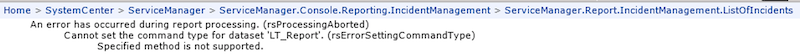 Scsm Reports Do Not Work After Deletion Of Encrypted Content From Ssrs
