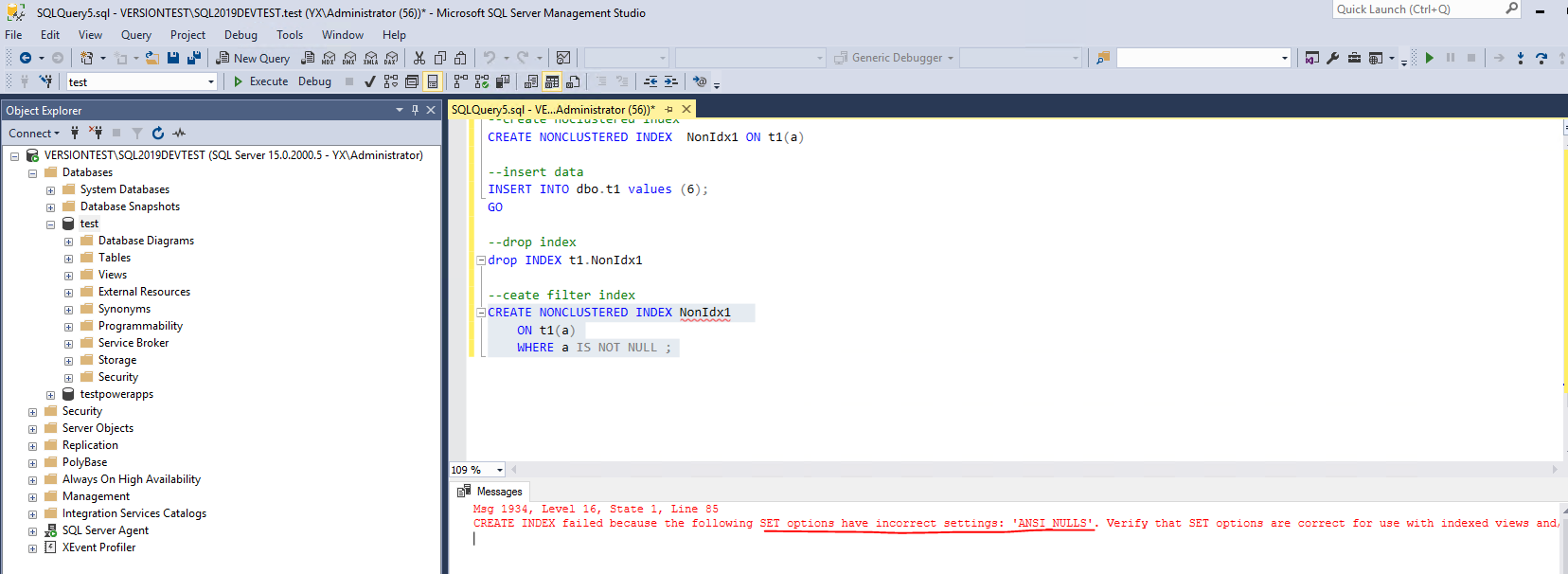 ANSI_NULLS, ANSI_PADDING and CONCAT_NULL_YIELDS_NULL. columns ... ANSI_NULLS, ANSI_PADDING and CONCAT_NULL_YIELDS_NULL. columns ...