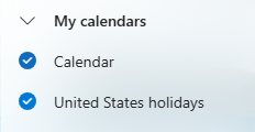 How to Overlay SELECT Calendars - Microsoft Q&A
