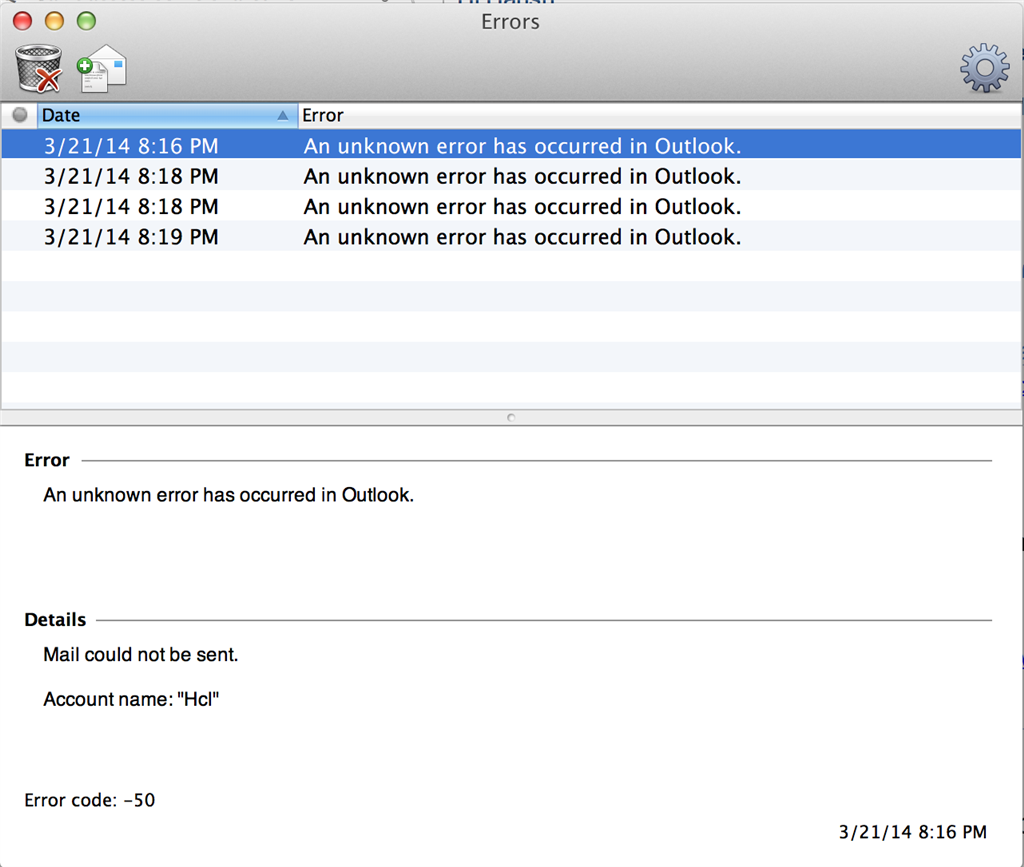 Unable to forward meeting invite -> error -50 - Microsoft Q&A