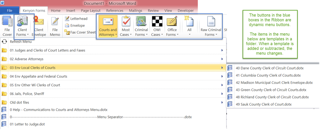 Customized ribbon in word template - Microsoft Q&A