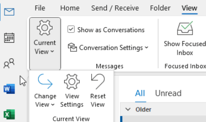 manually sort Classic Outlook Inbox - Microsoft Q&A