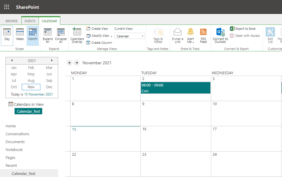 Sorting order in Sharepoint Calendar view - Microsoft Q&A