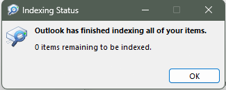 Outlook search is not working properly - Microsoft Q&A
