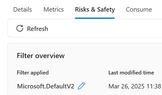 Content filtering our LLM responses but it's not clear why - Microsoft Q&A