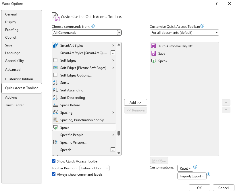 Where has the text to speech settings menu gone in Windows 11 ...